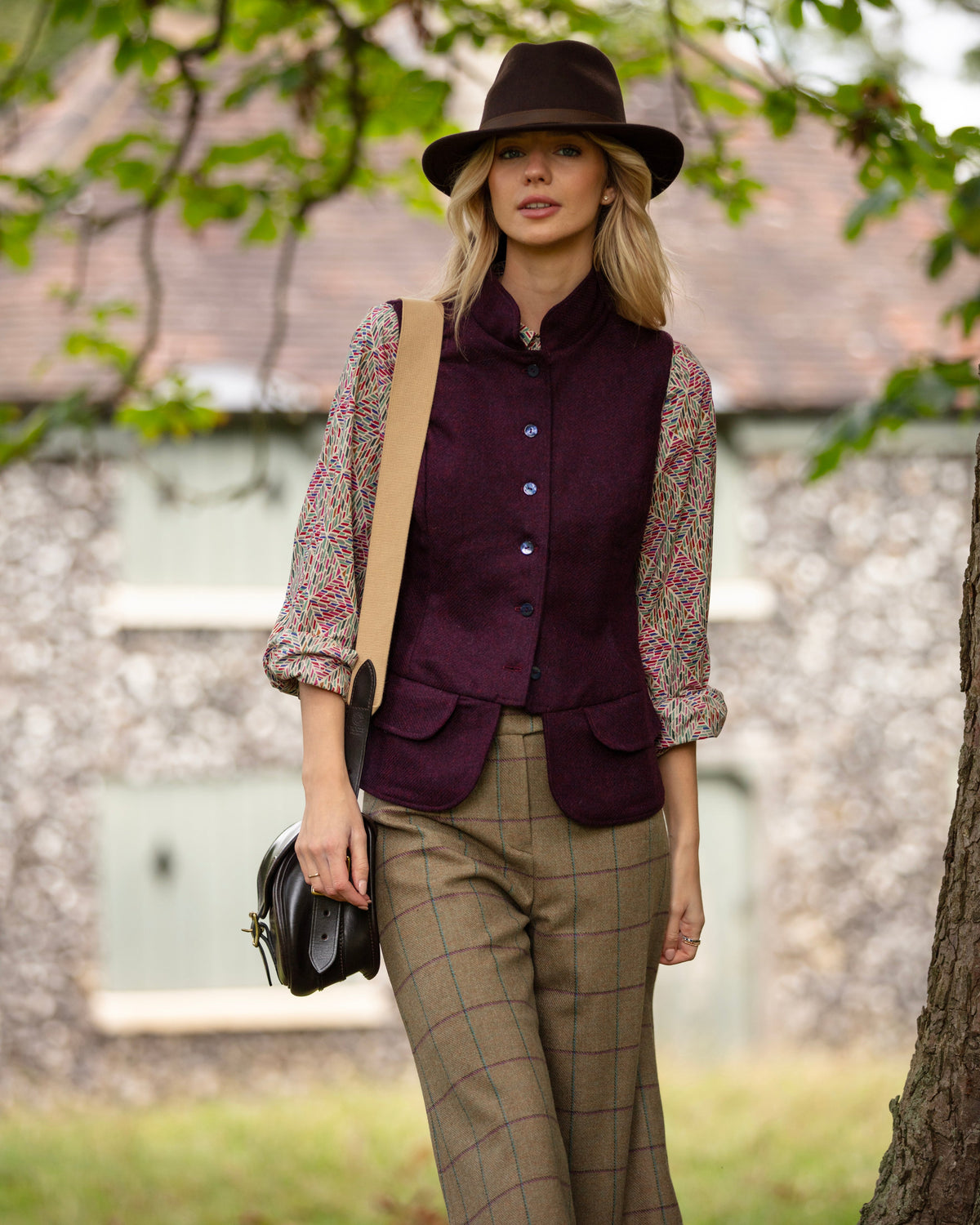 Women's Tweed Waistcoats and Gilets | Julian Road